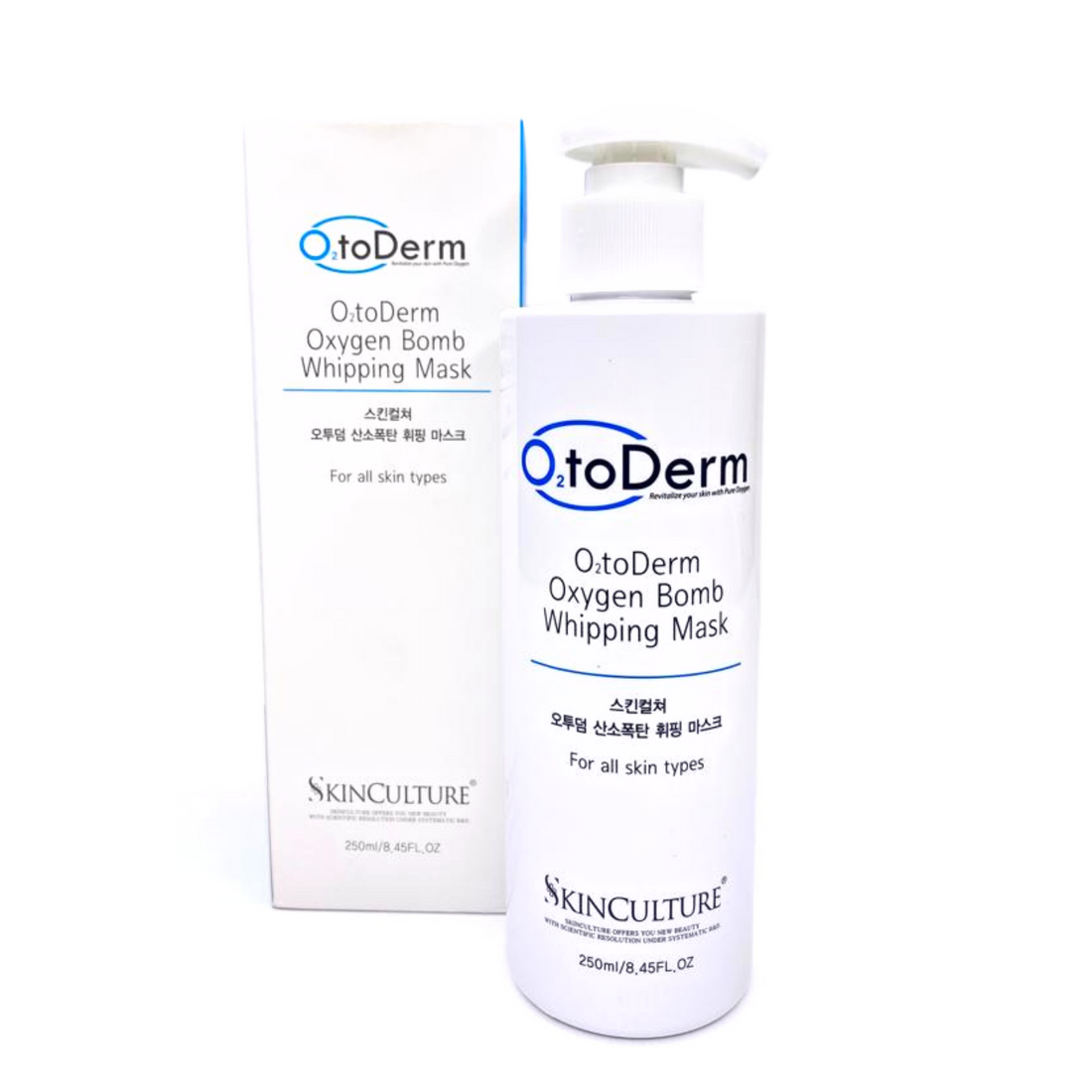 O2toDerm Oxygen Bomb Facial Whip Foam | Glownar – Glownar Aesthetics LLC